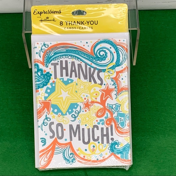 Hallmark | Office | 44 8pk Hallmark Expressions Thank You Note Cards ...